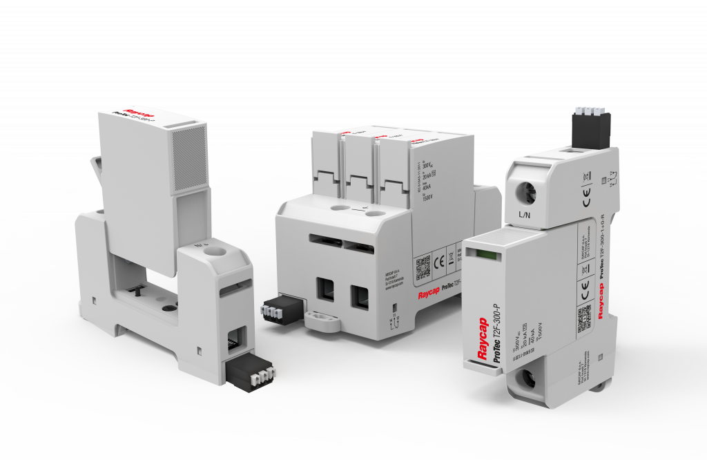 Raycap Industrial Surge Protection provides electrical protection - Raycap